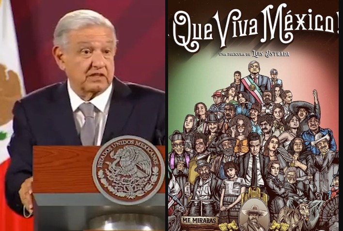 AMLO se postula en contra de Luis Estrada y su pelicula “¡Qué Viva México!”